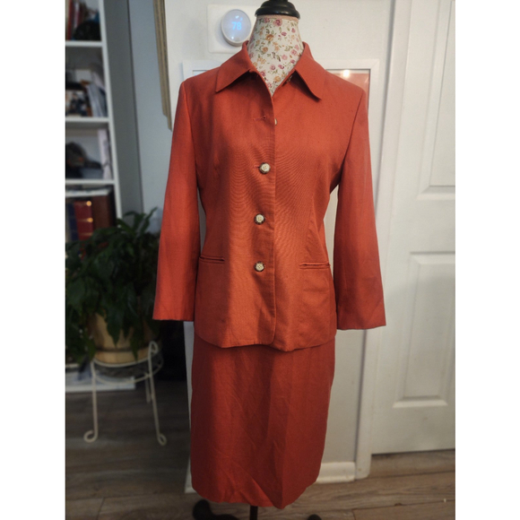 Talbots | Skirts | Vintage Talbots Petites Suit | Poshmark